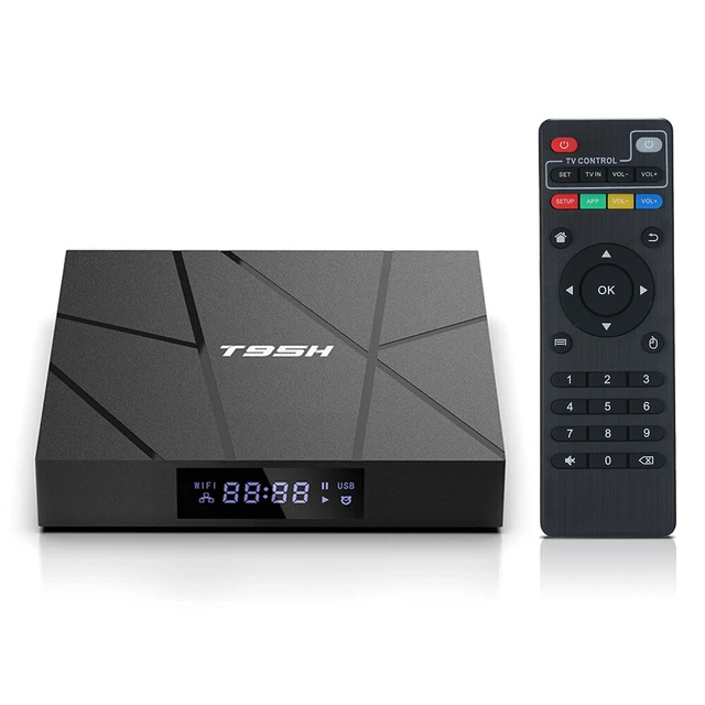 T95H ANDROID 10.0 TV BOX H616 QUAD-CORE 64 BIT 4+32GB V2E4 £39.87 - PicClick UK
